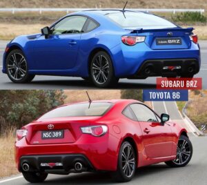 Toyota 86 vs Subaru BRZ: Diferencias a partir de su diseño y configuración – Puerto aysen